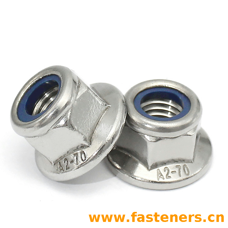 DIN6926 Prevailing Torque Type Hexagon Nuts With Flange And With Non ...