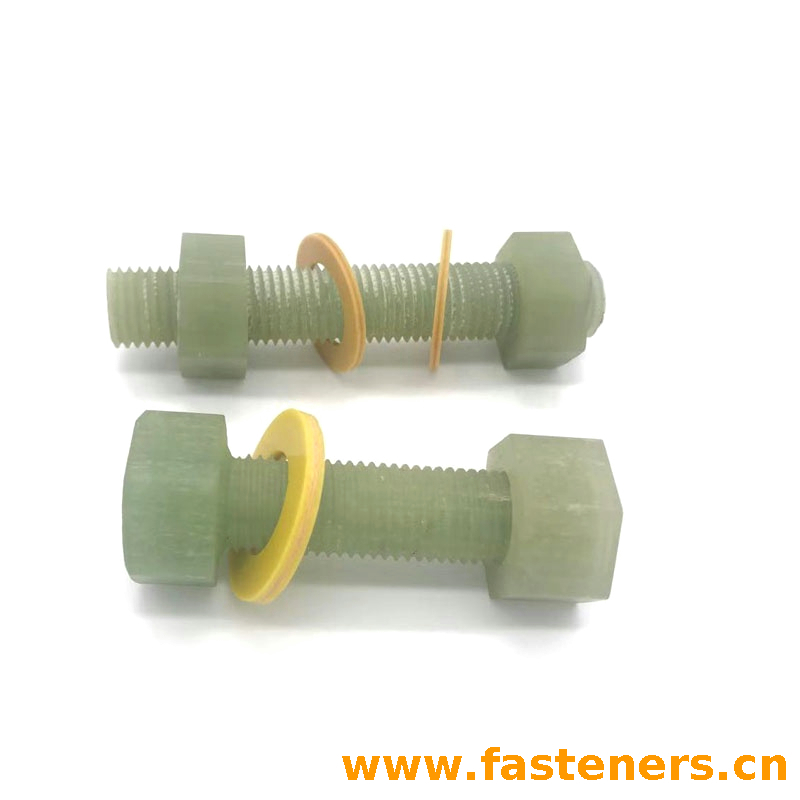Insulation Anti-rust Glass Reinforced Plastic GRP Threaded Bar ...